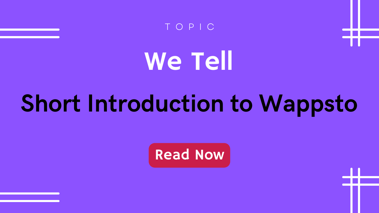 Short Introduction to Wappsto - Leadup Blog